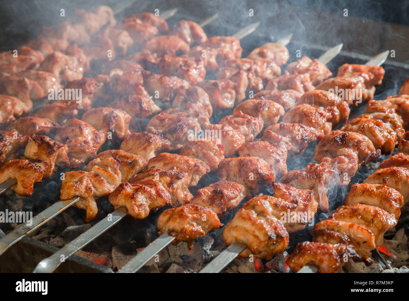 Kebab preparation hi-res stock photography and images - Alamy
