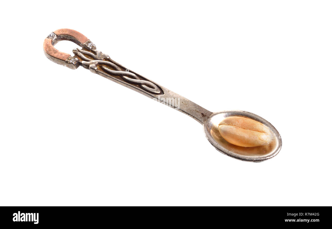 Ghee spoon Cut Out Stock Images & Pictures - Alamy