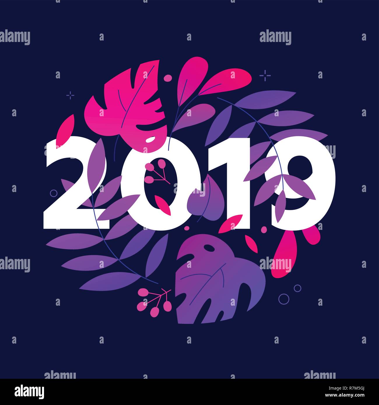 Flat happy flower Stock Vector Images - Alamy