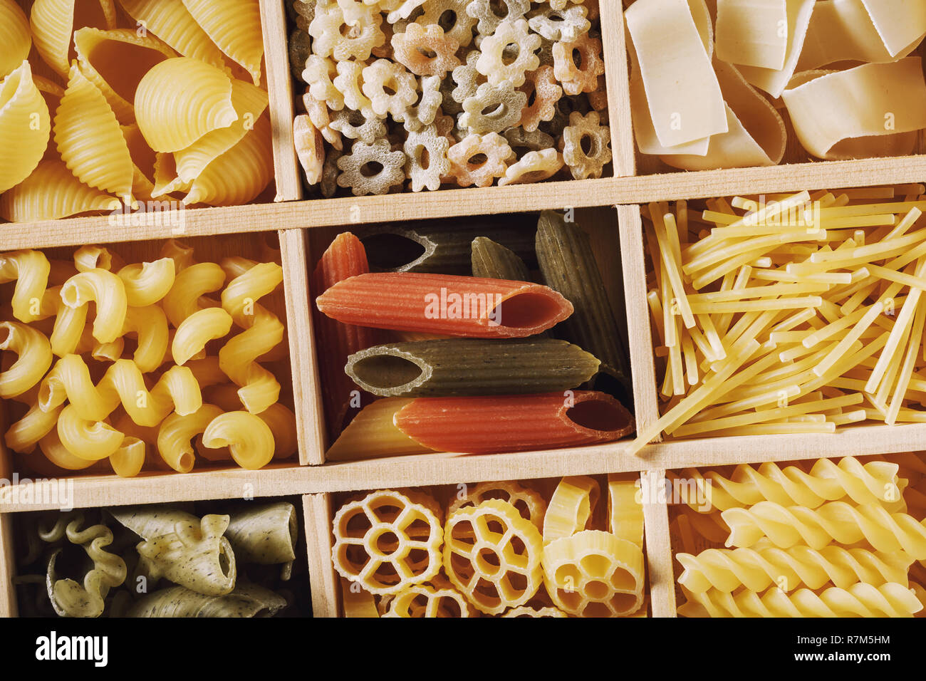 Various pasta hi-res stock photography and images - Alamy