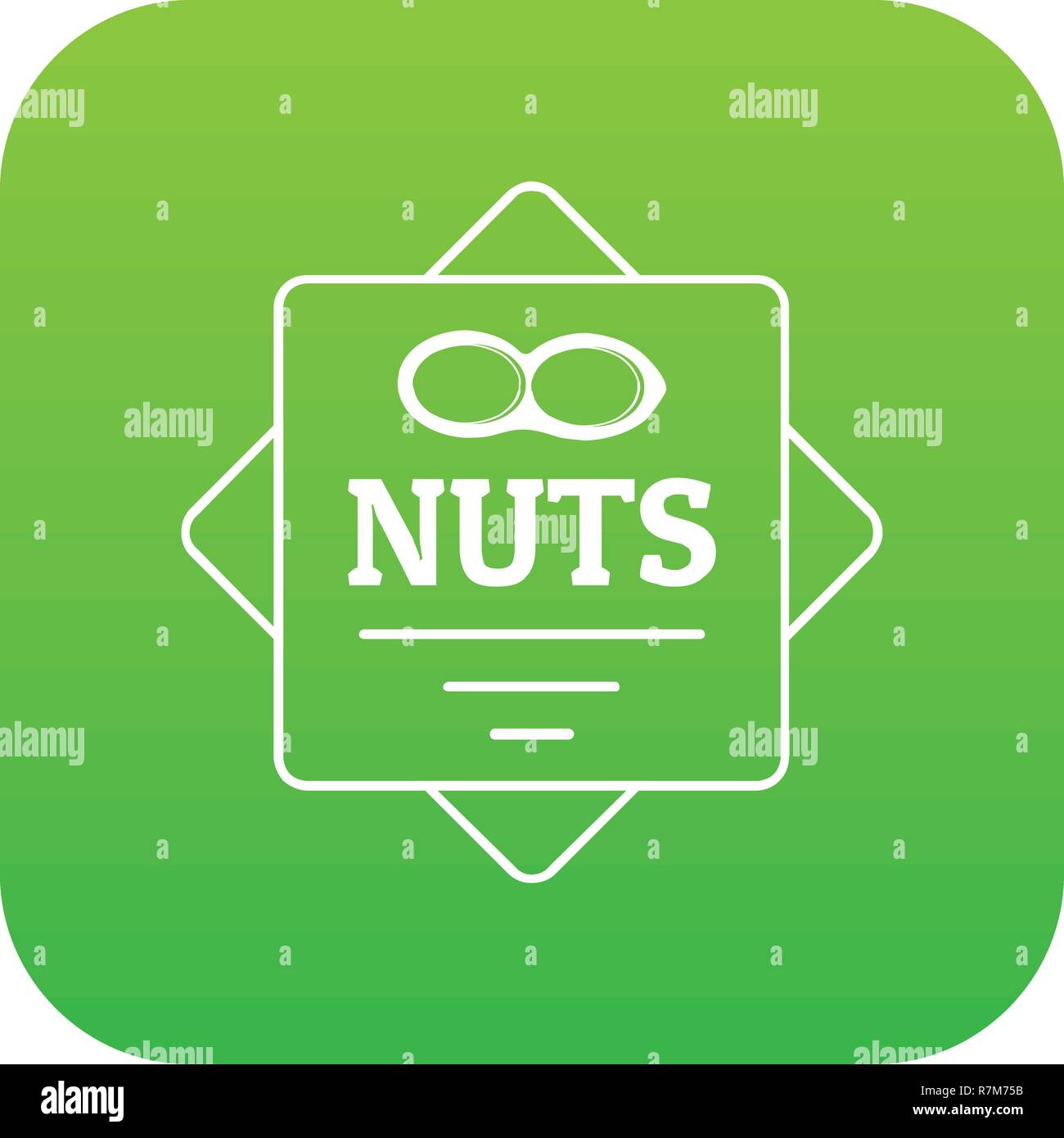 Building materials icon green vector Stock Vector Image & Art - Alamy