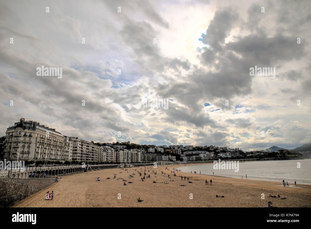 View street san sebastian hi-res stock photography and images - Alamy