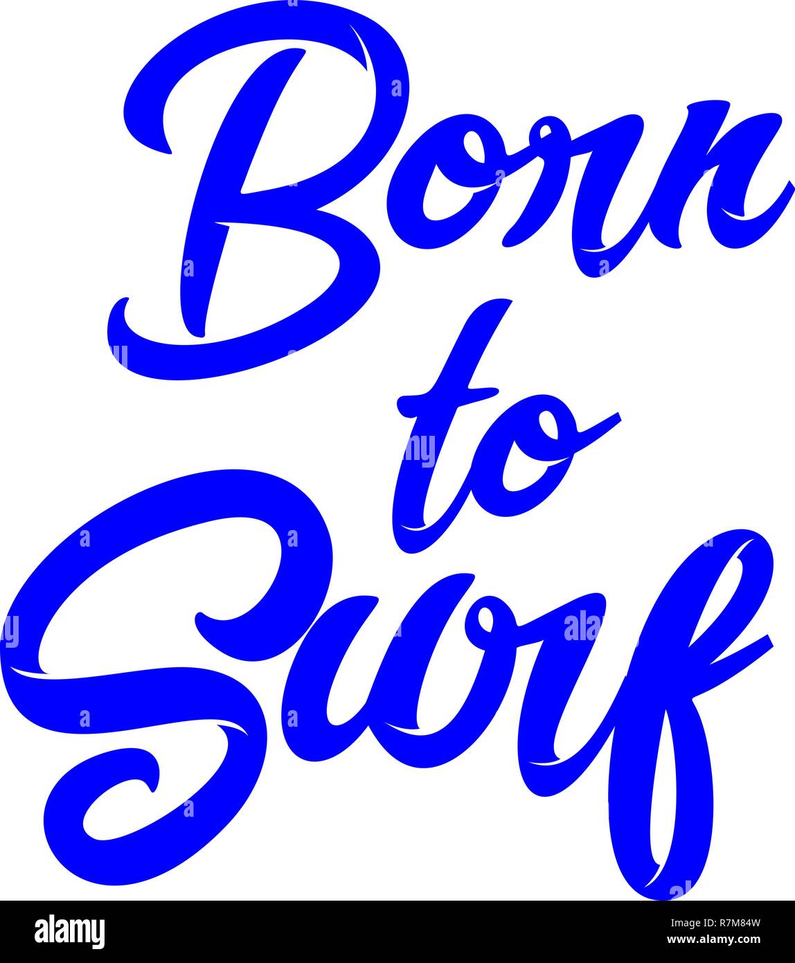 Surfing Typography Modern Urban Apparel Design for Silk Screen Print ...