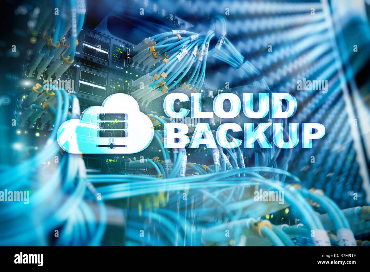 Cloud backup. Server data loss prevention. Cyber security. Fiber ...