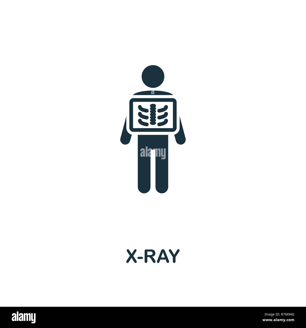 X-Ray icon. Premium style design from healthcare collection. Pixel ...