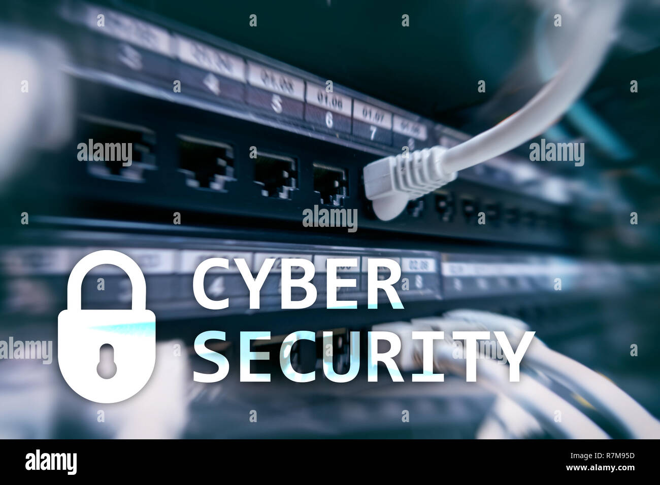 Cyber security, data protection, information privacy. Internet and ...