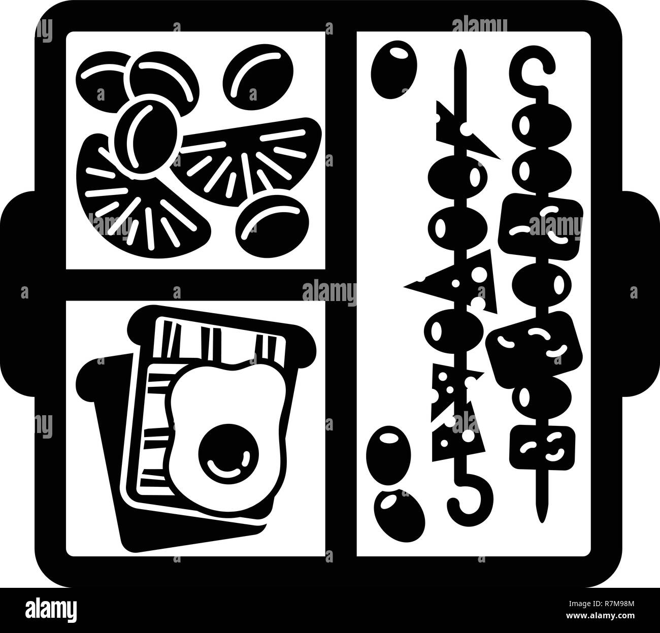 Healthy lunch box icon, simple style Stock Vector Image & Art - Alamy