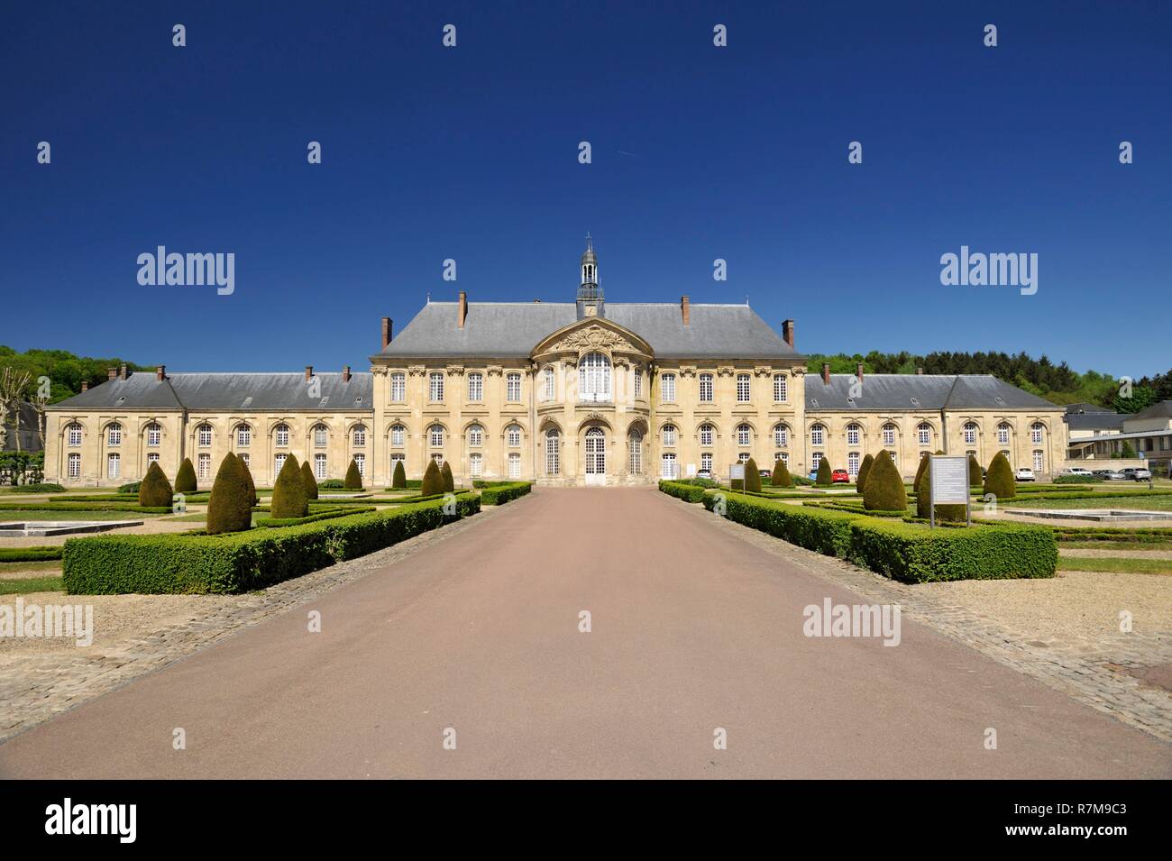 France, Aisne, Premontre, Premontre abbey, Abbey palace of the former ...