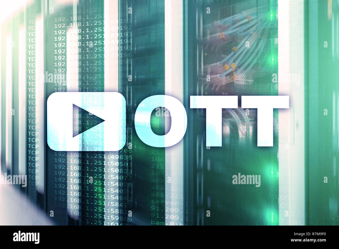 OTT, IPTV, video streaming over the internet Stock Photo - Alamy