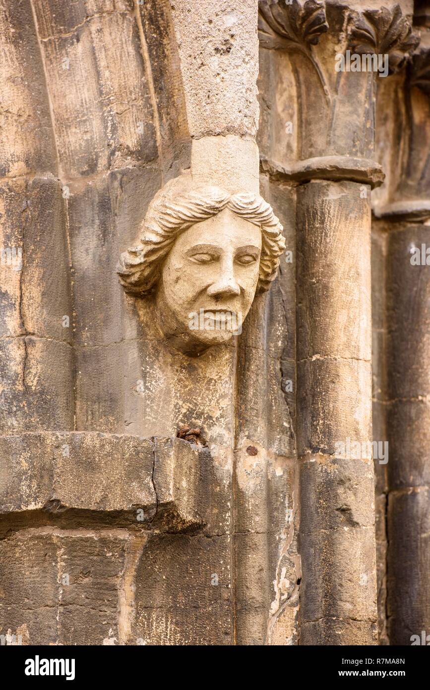 France, Cote-d'Or, Beze, the monastic school and its 12th century ...