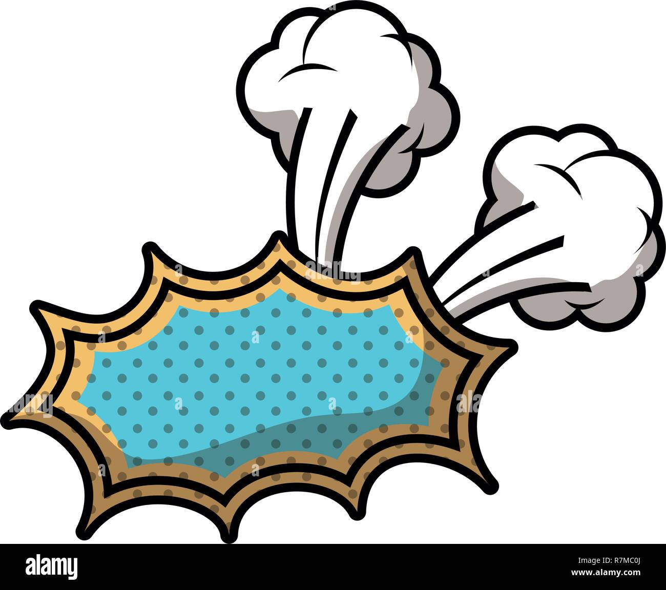 dialog boxes in comic isolated icon Stock Vector Image & Art - Alamy