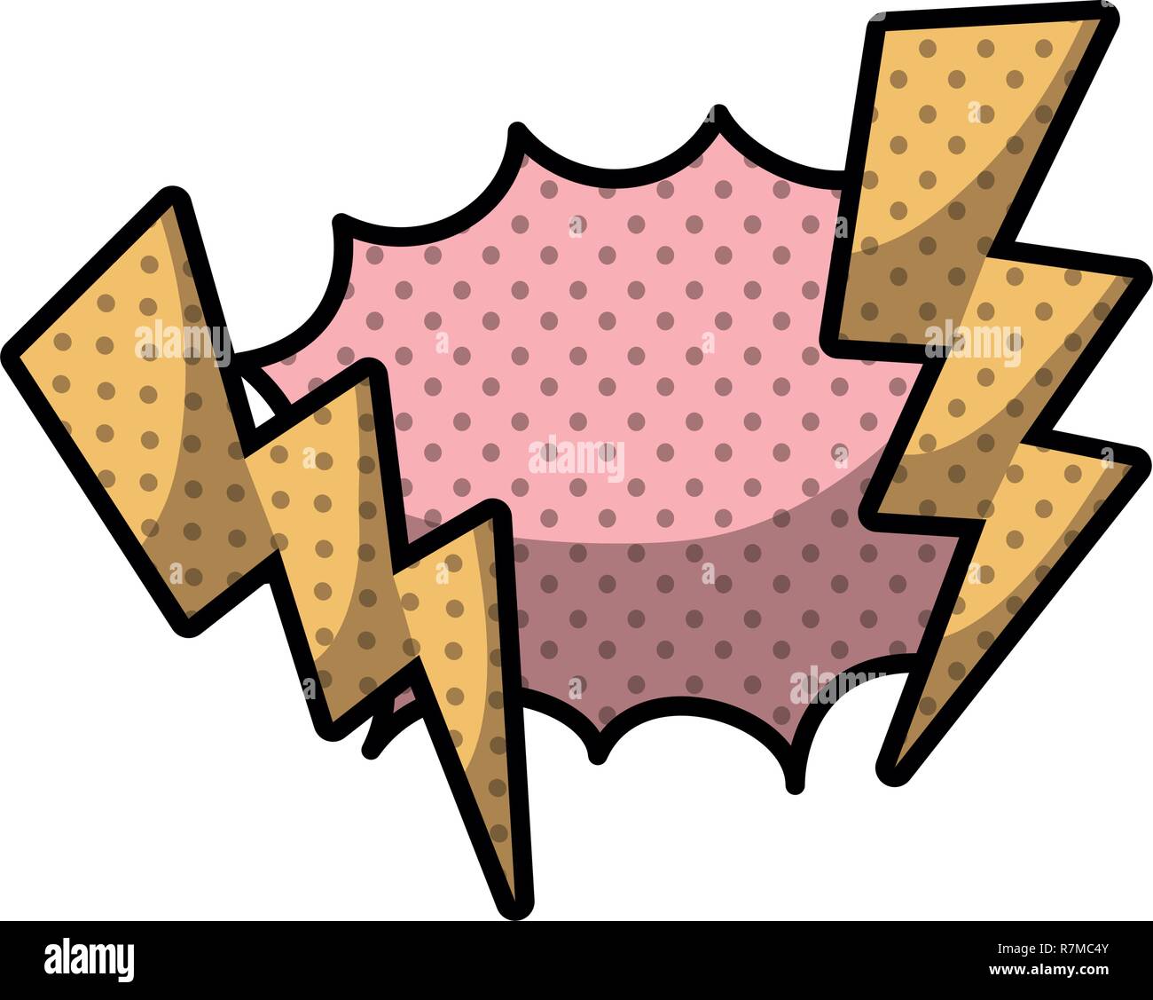 dialog boxes in comic isolated icon Stock Vector Image & Art - Alamy