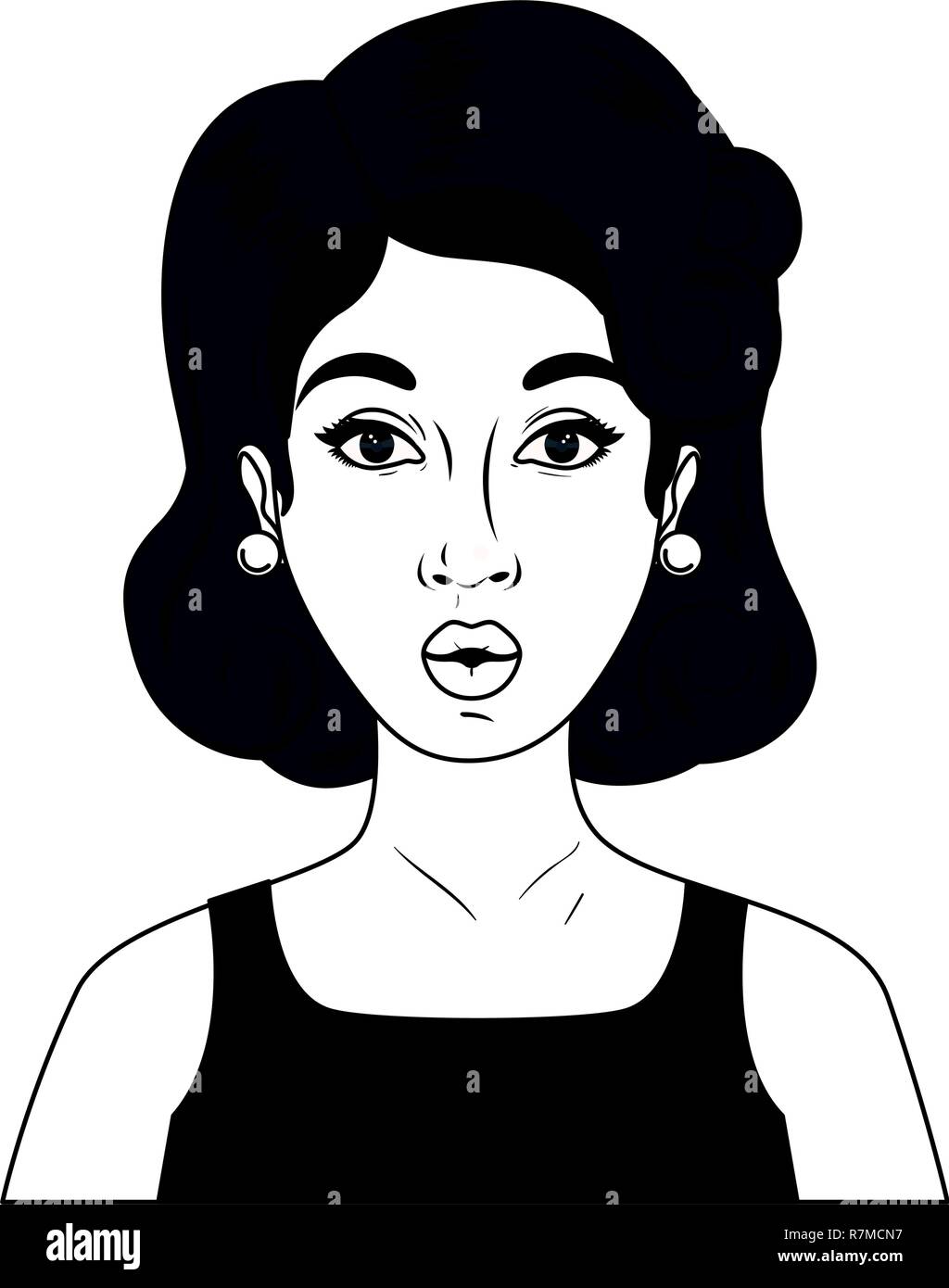 young woman avatar character Stock Vector Image & Art - Alamy