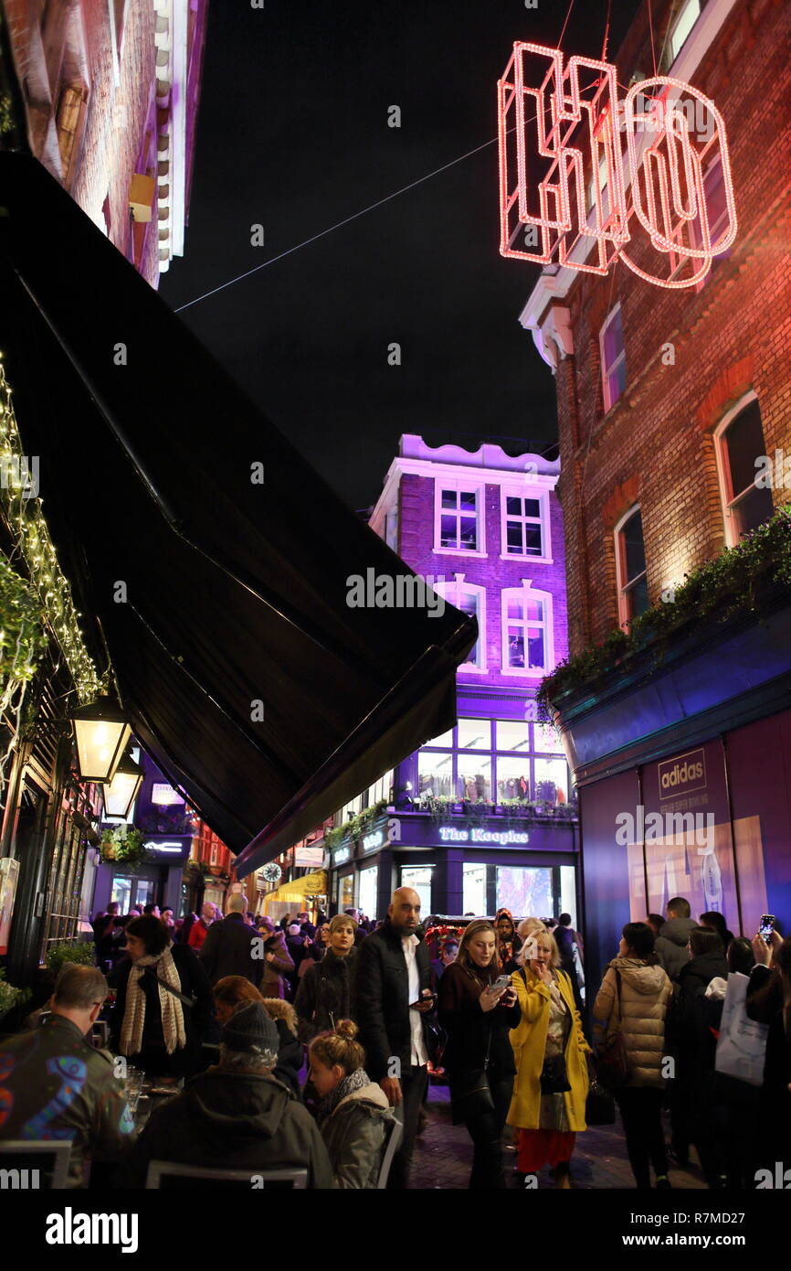Carnaby Street area, Soho, London, England, UK Stock Photo - Alamy