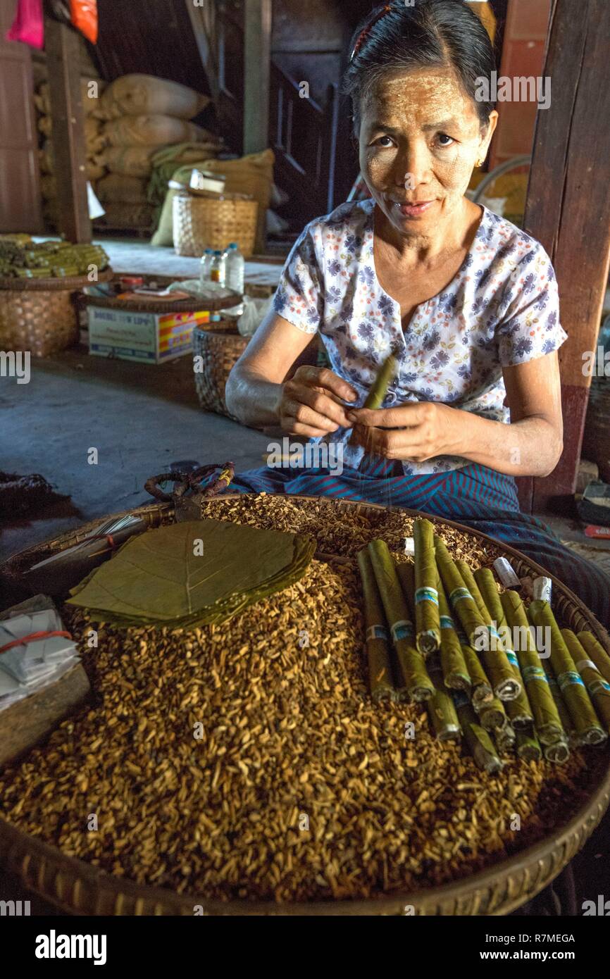Myanmar, Mandalay Division, Pakkoku Stock Photo - Alamy