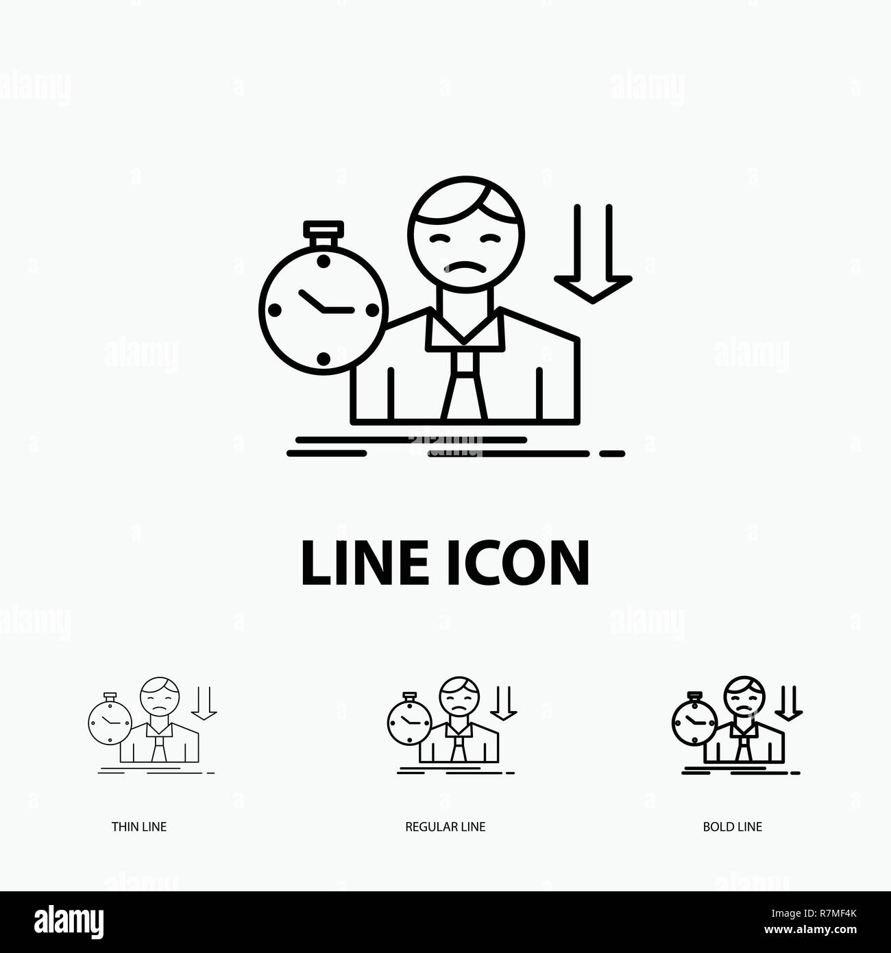 Lost in your head Stock Vector Images - Alamy