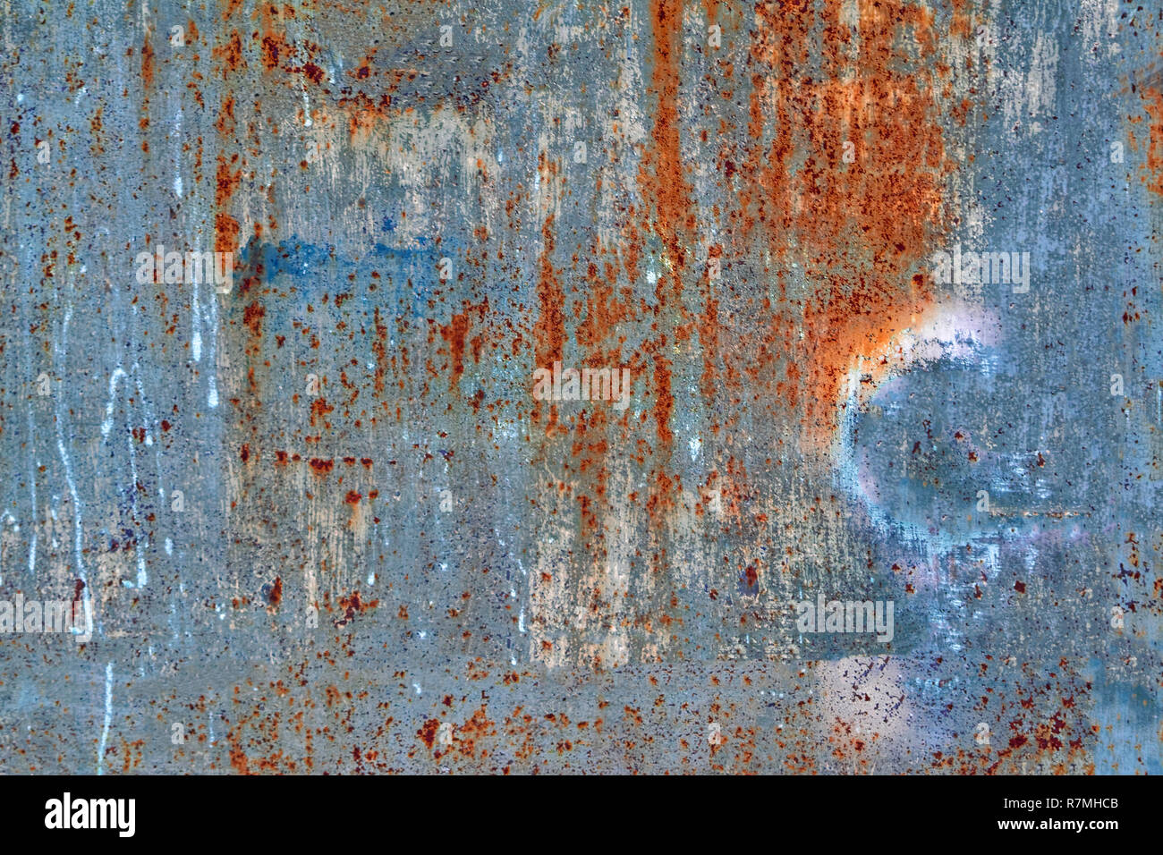 The vintag colored grunge iron textured background Stock Photo - Alamy