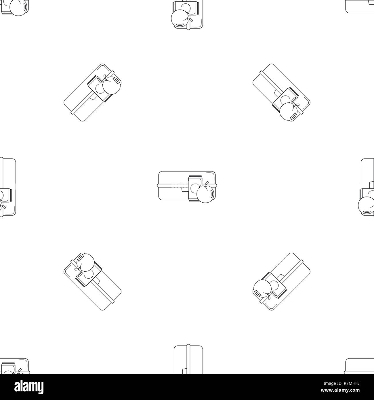 Apple cola box icon. Outline illustration of apple cola box vector icon ...