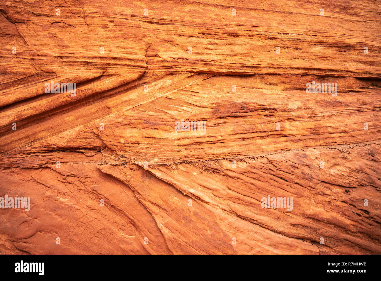 Waterhole Canyon - a slot canyon caused by flash flooding, cutting ...