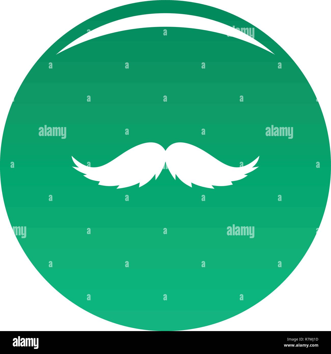 Man mustache icon. Simple illustration of man mustache vector icon for ...