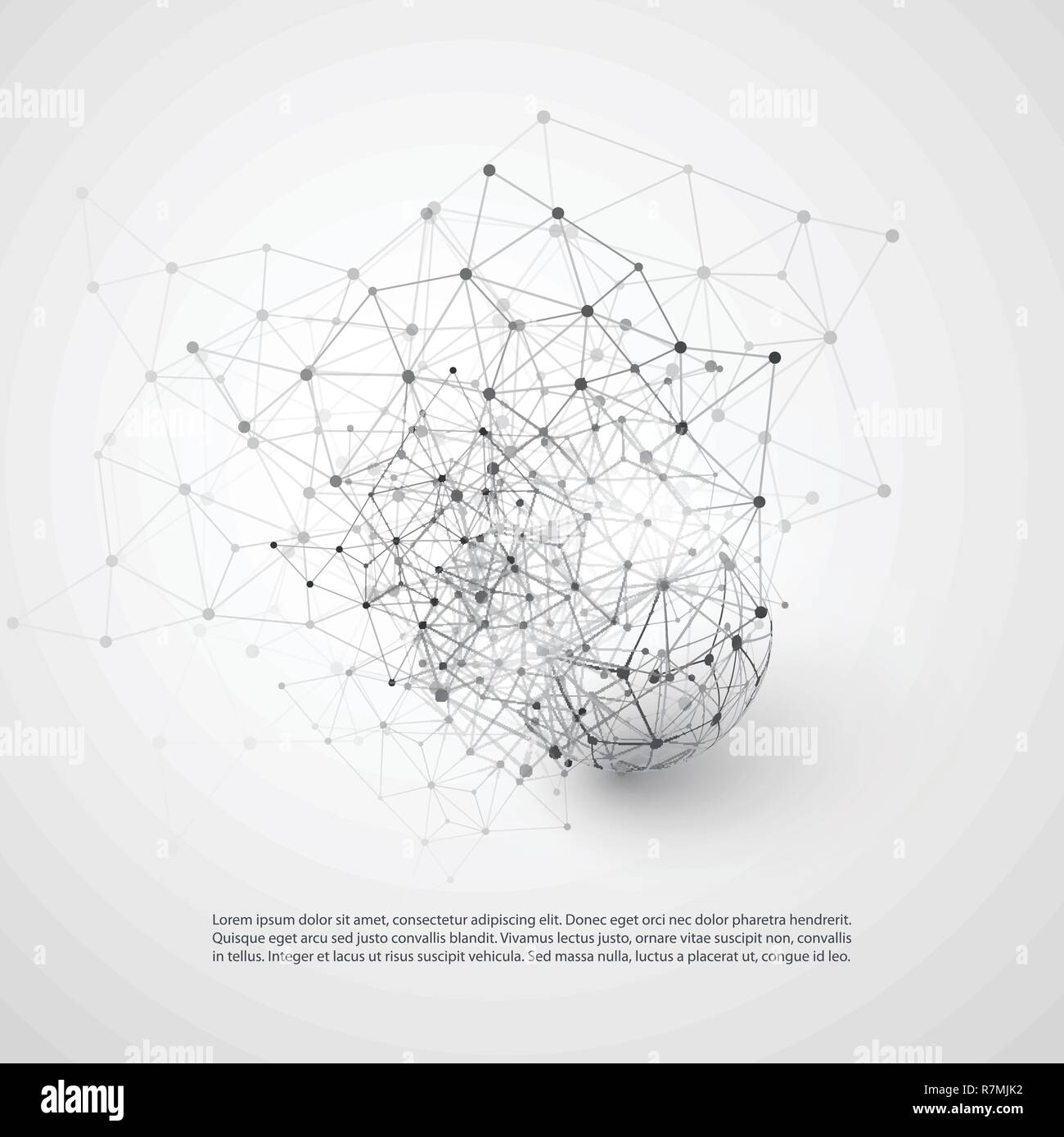 Black and White Modern Minimal Style Cloud Computing, Networks ...