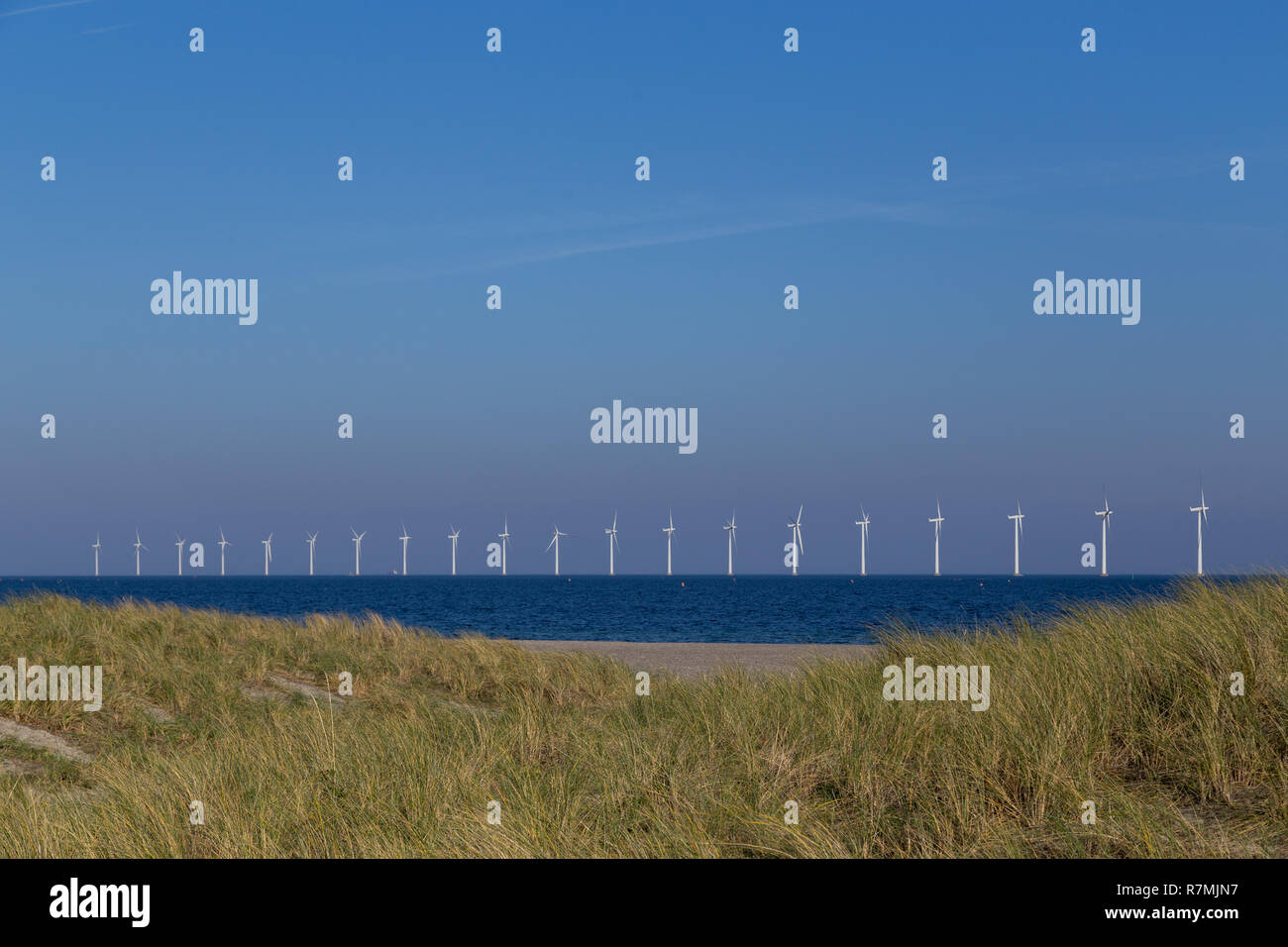 Offshore wind power plant hi-res stock photography and images - Alamy