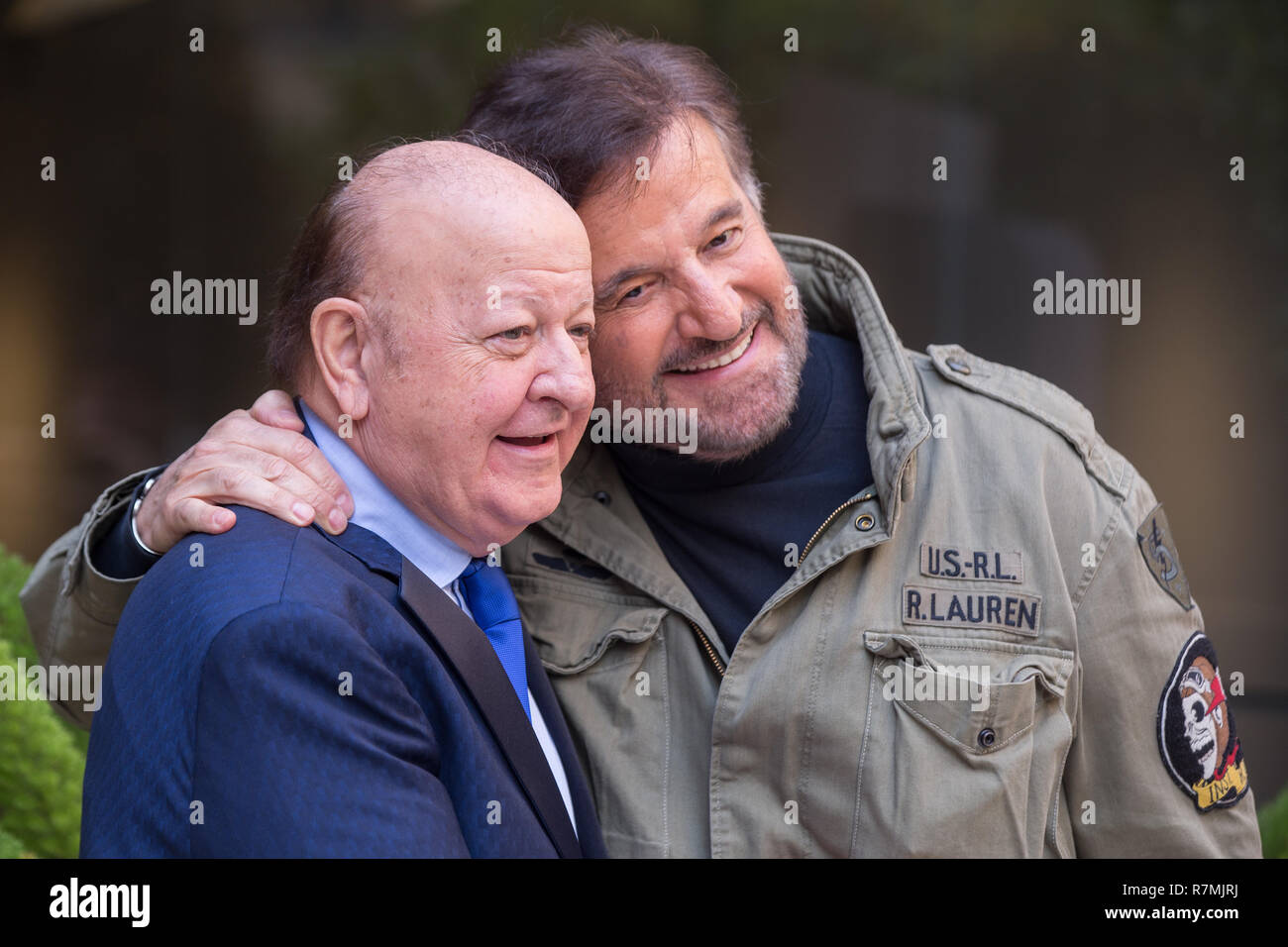 Christian De Sica and Massimo Boldi Photocall of the Italian film ...