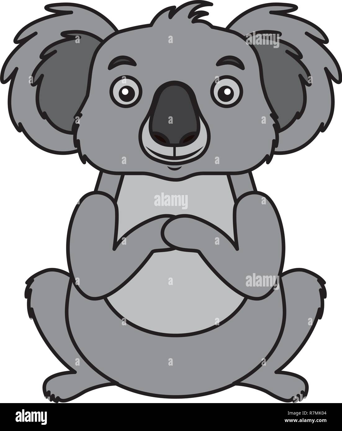 Australian Koala Drawing