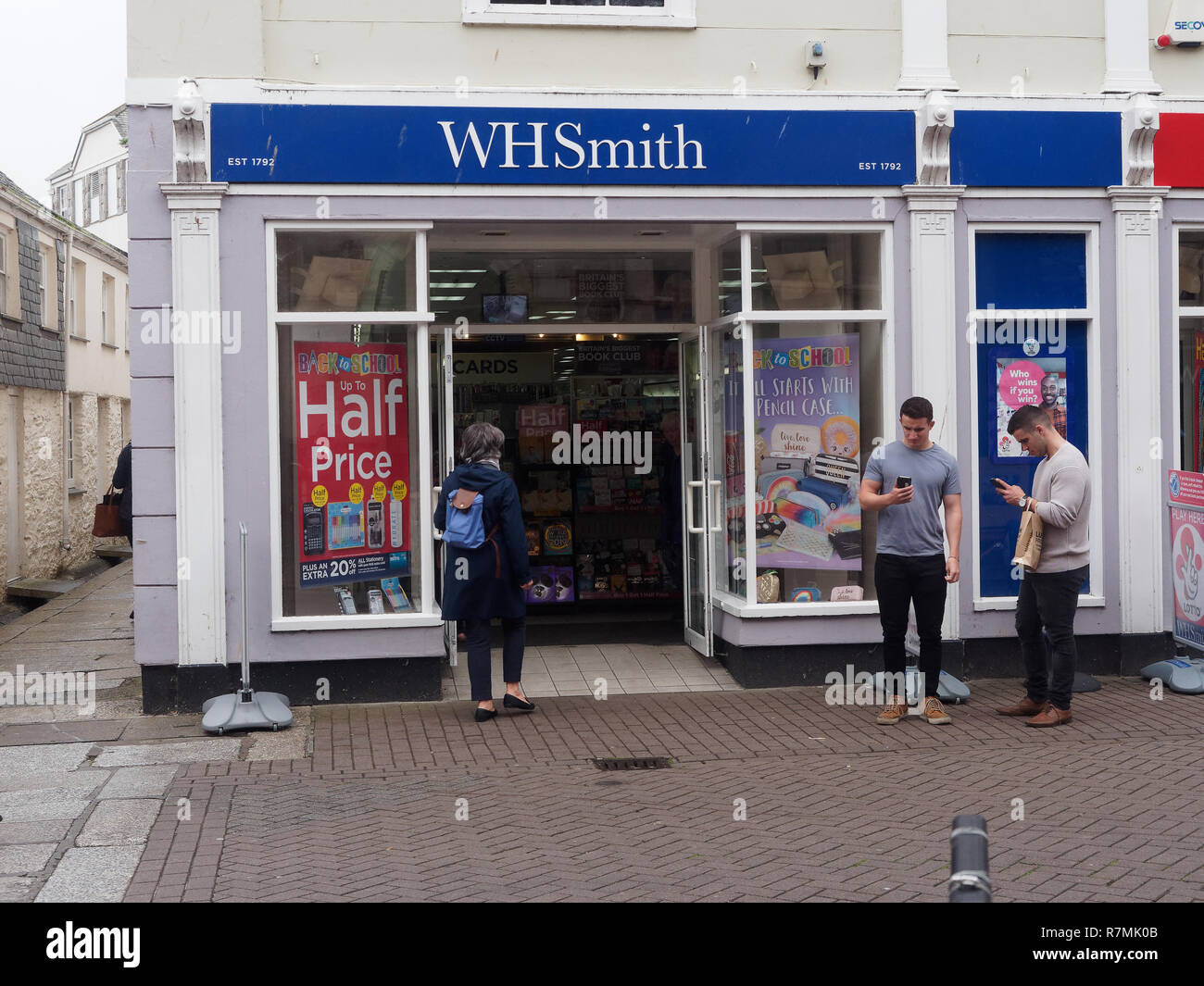 High Street Brands and shoppers Truro Cornwall, 2018 Robert Taylor ...
