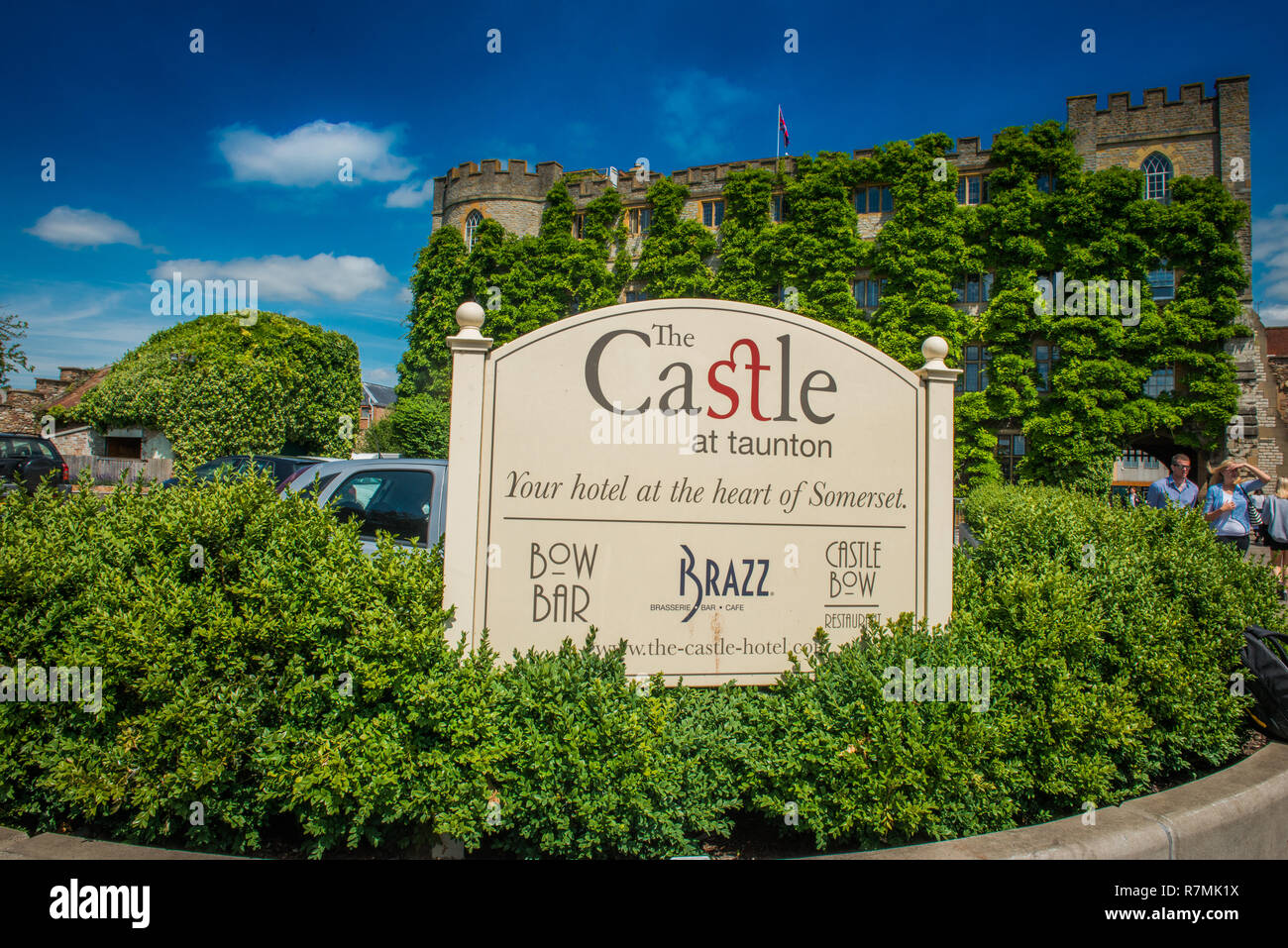 The Castle Hotel, Taunton, Somerset Stock Photo - Alamy
