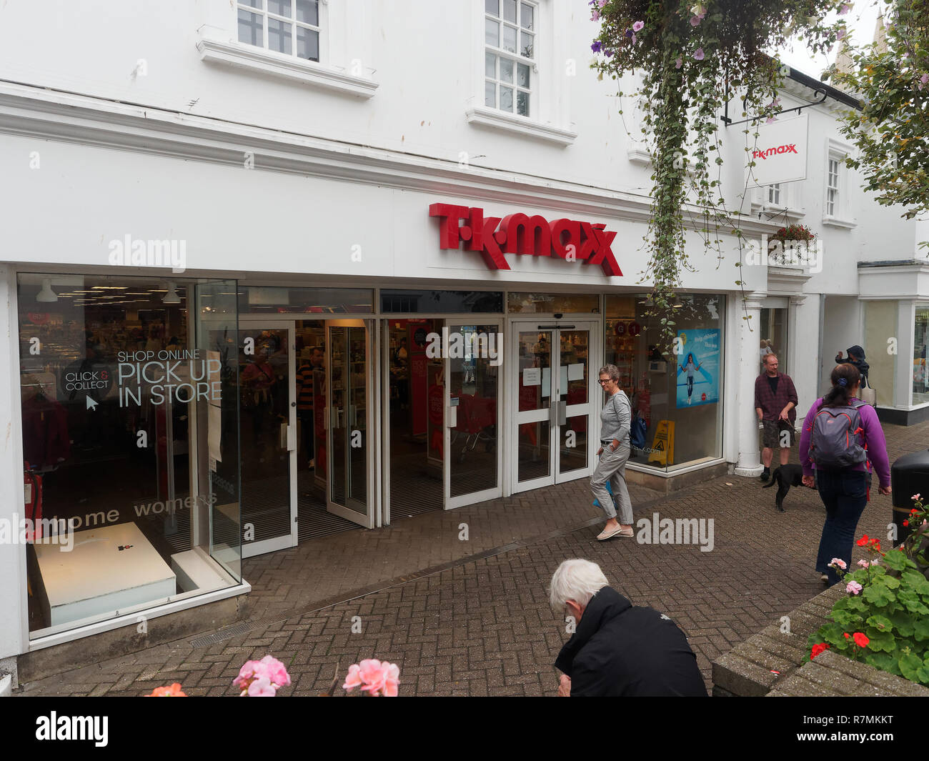 High Street Brands and shoppers Truro Cornwall, 2018 Robert Taylor ...
