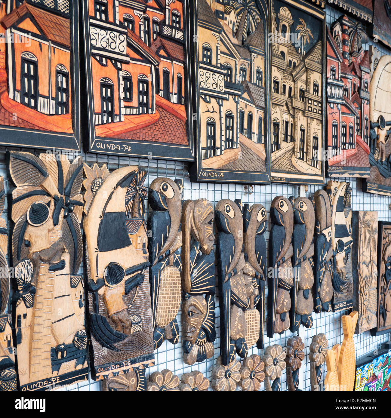 Brazilian Art and Craft Stock Photo - Alamy