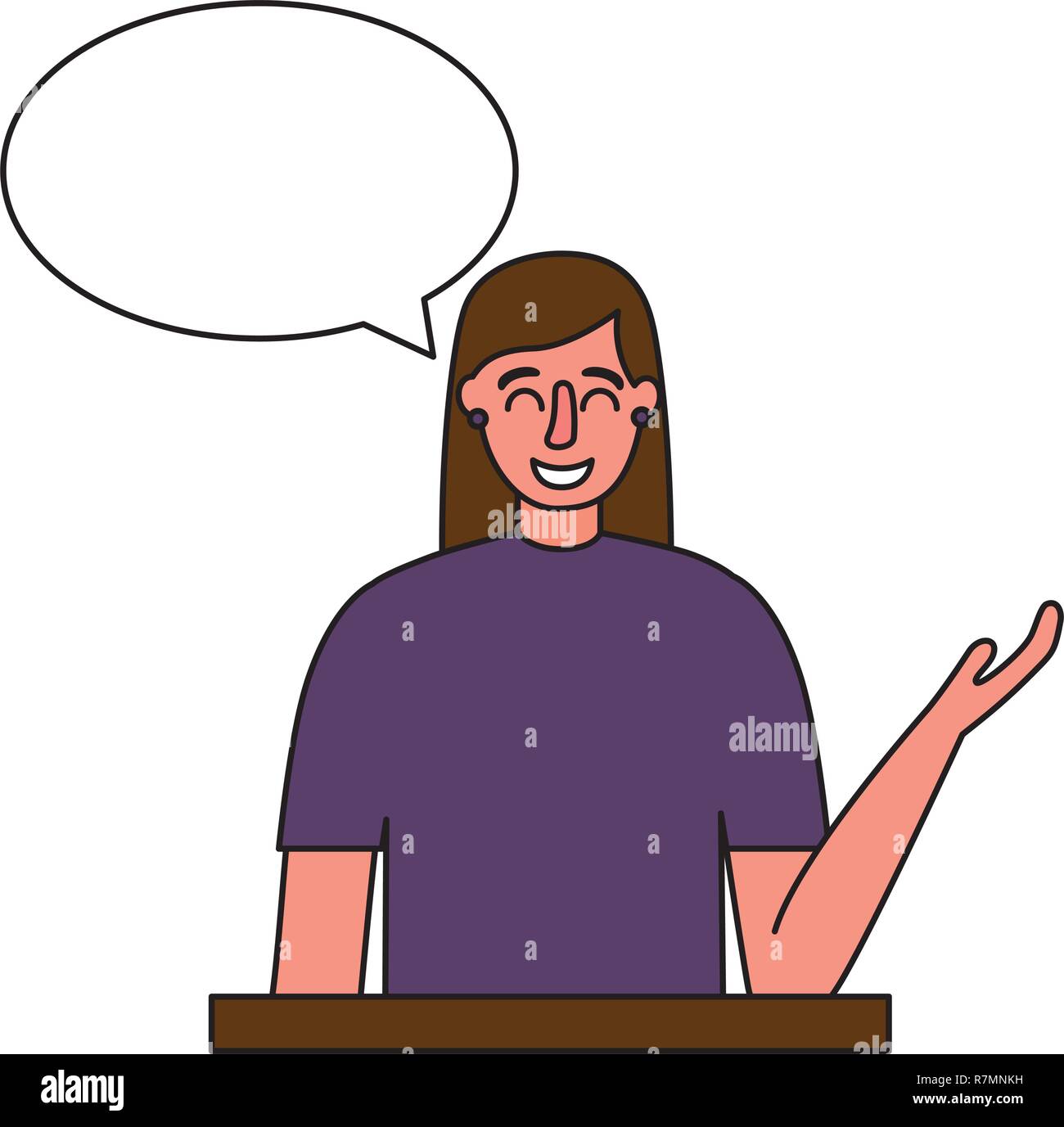 Youth speech Stock Vector Images - Alamy