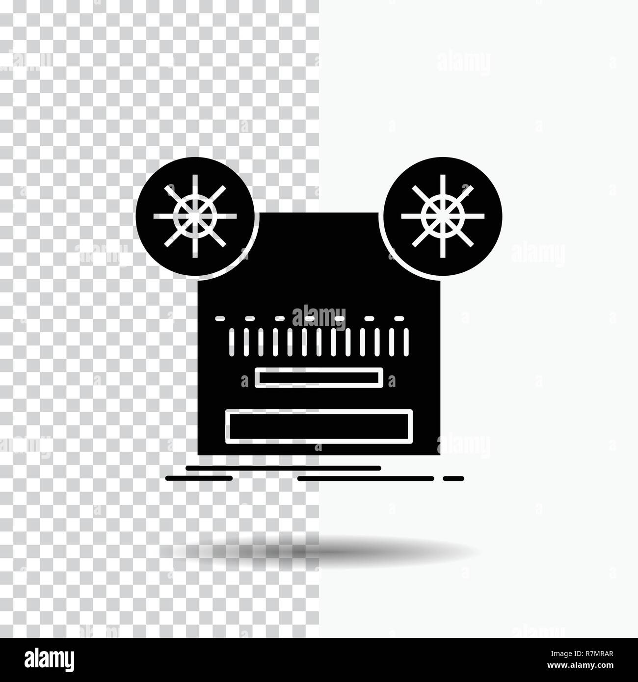 Transparent audio cassette Stock Vector Images - Alamy