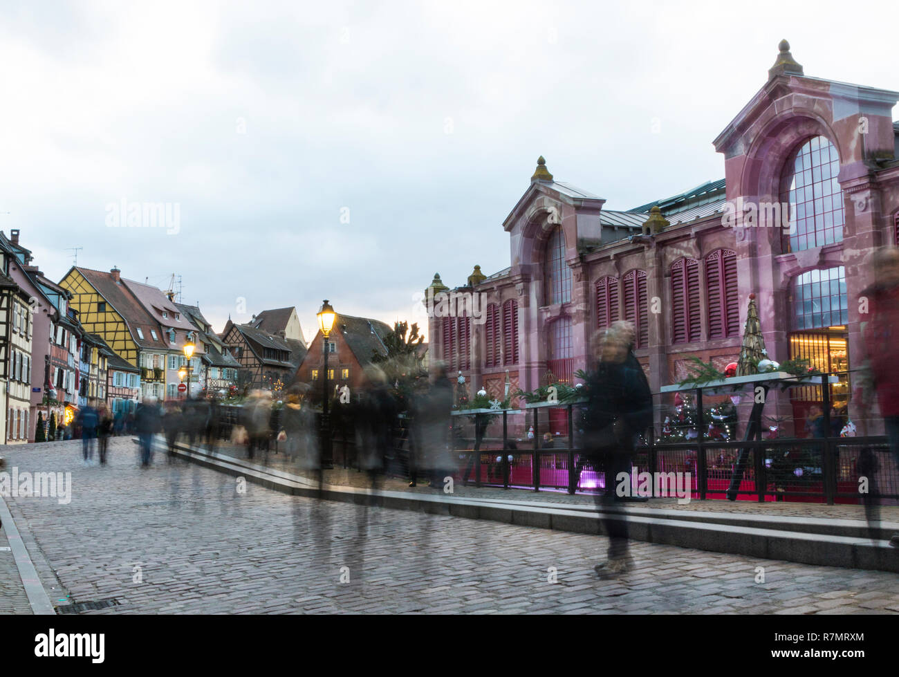 Heritage house night colmar alsace hi-res stock photography and images ...