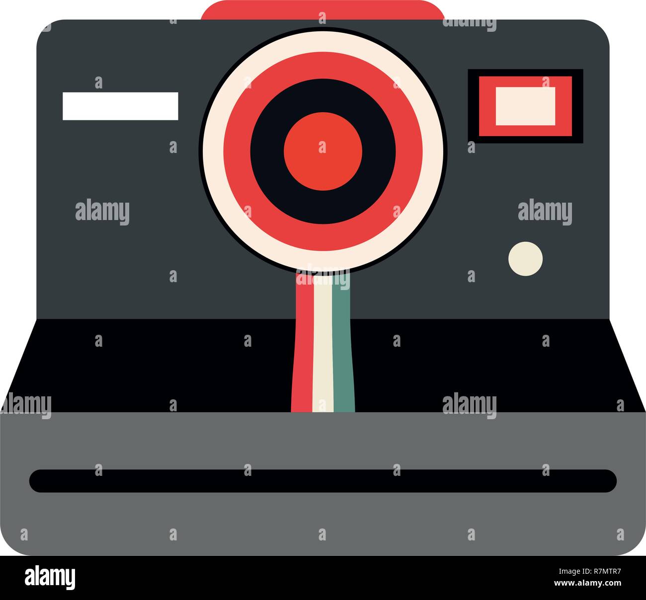 Vintage Instant camera Stock Vector Image & Art - Alamy