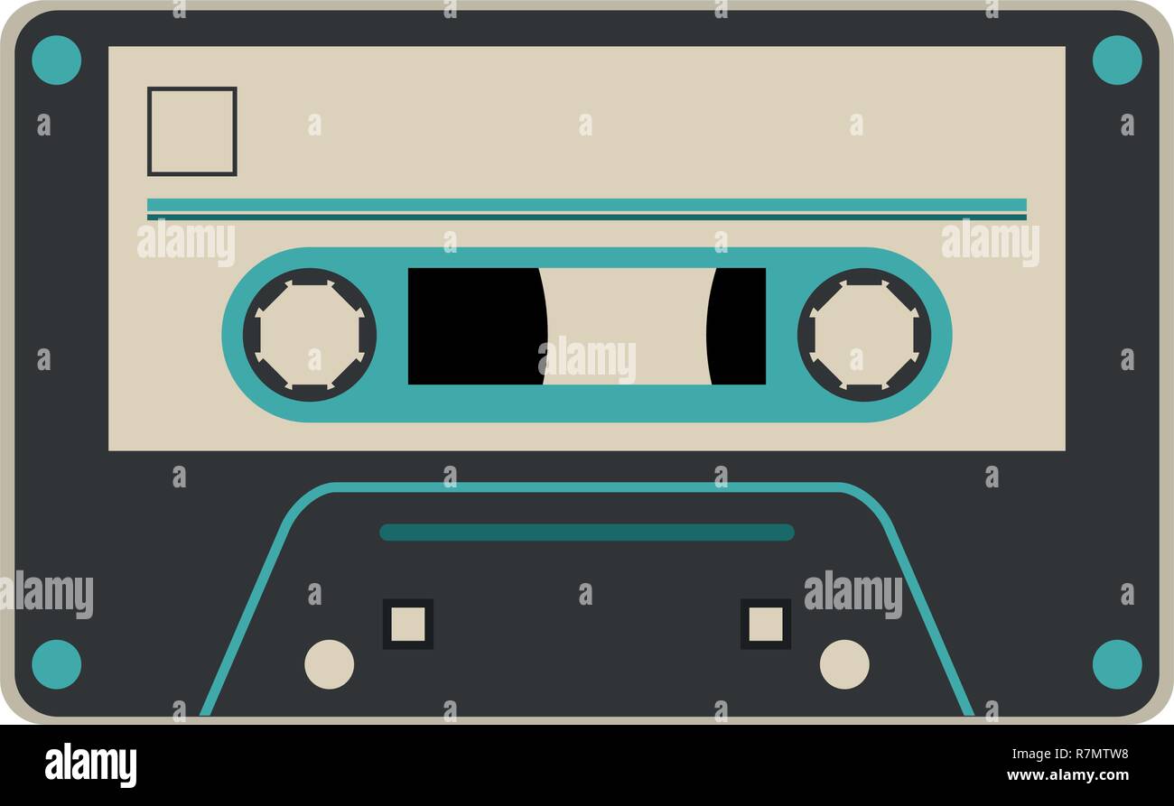 Old music cassette tape Stock Vector Image & Art - Alamy