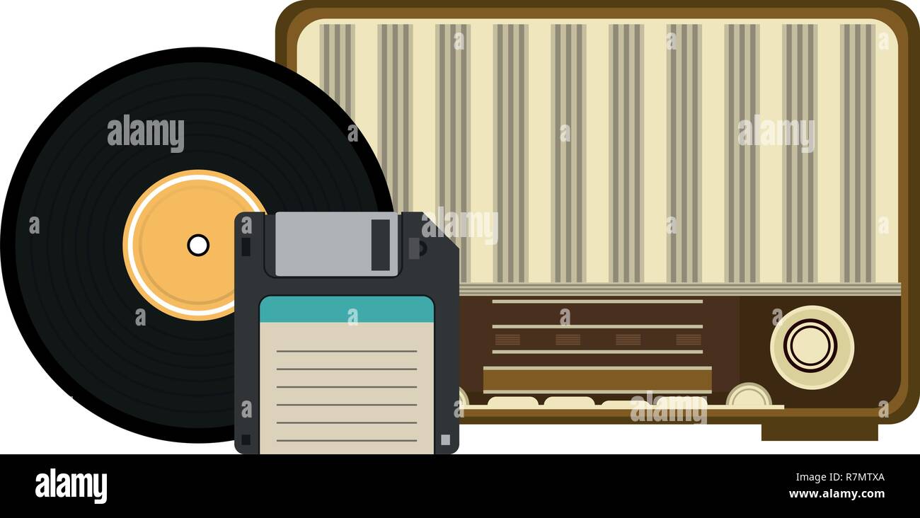 Vintage media technology Stock Vector Image & Art - Alamy