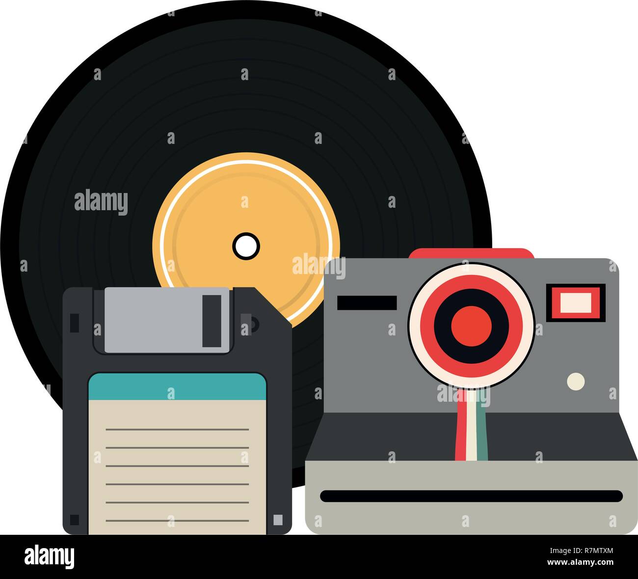 Vintage media technology Stock Vector Image & Art - Alamy