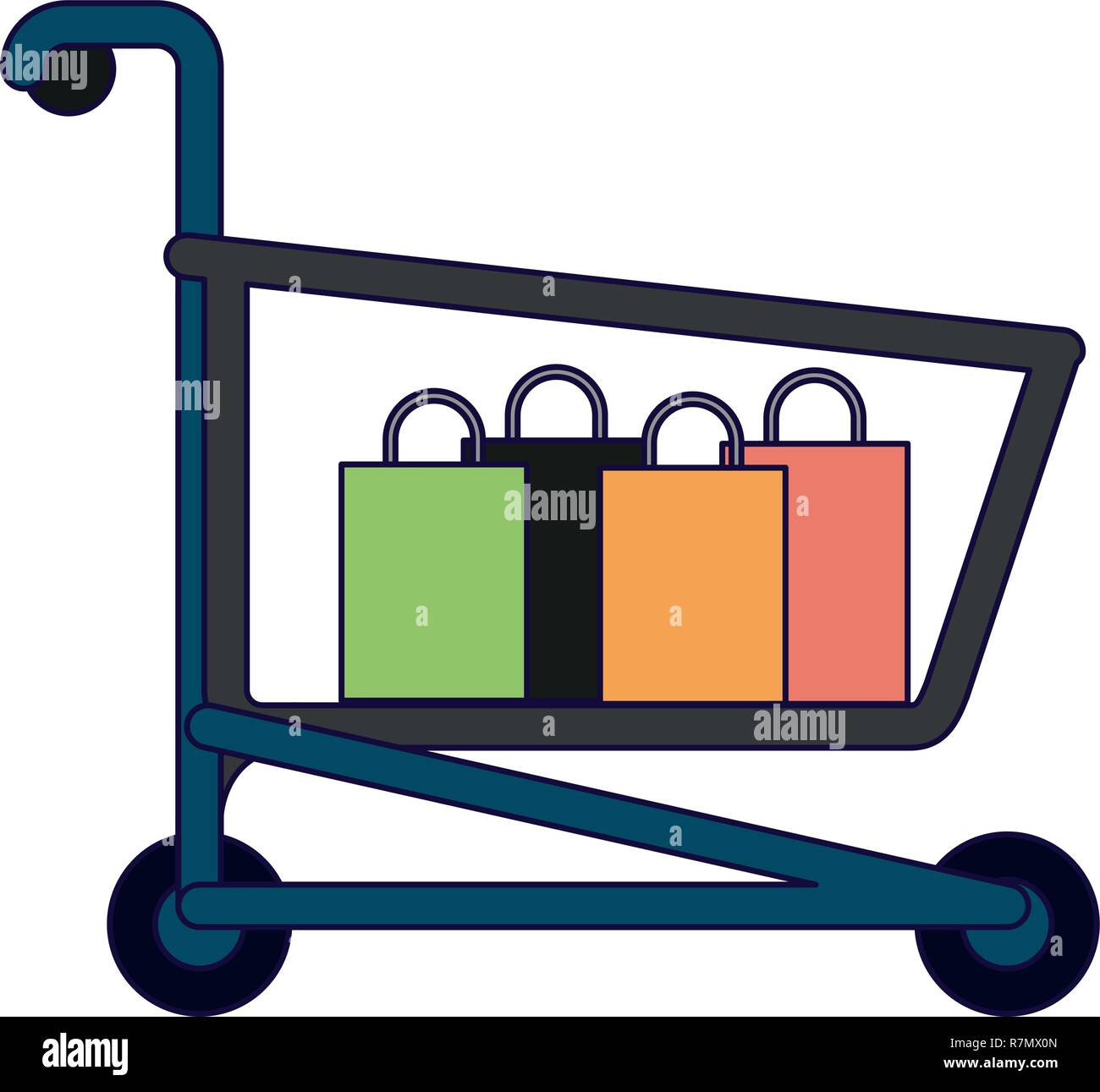 Shopping cart symbol Stock Vector Image & Art - Alamy