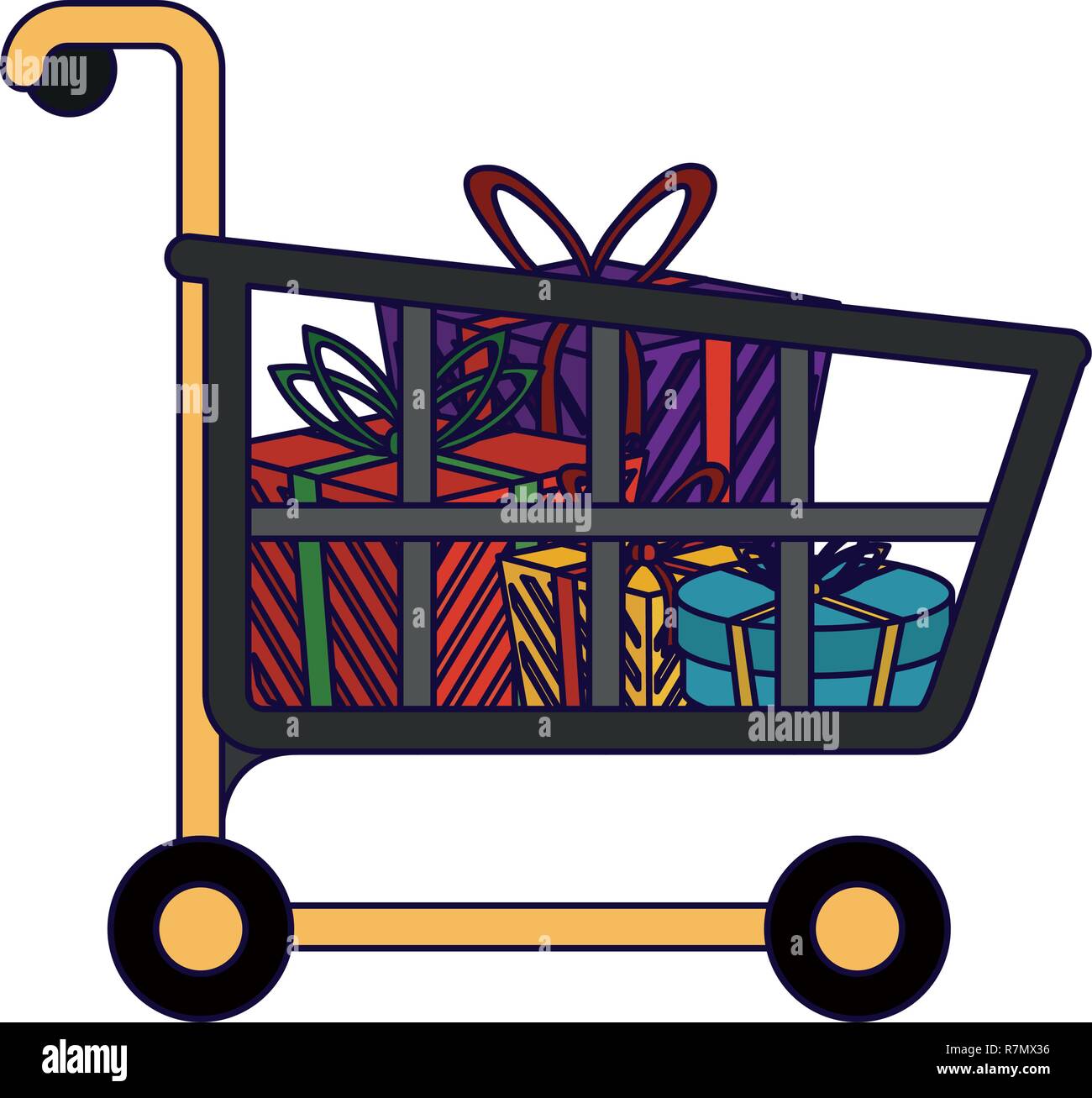 Shopping cart symbol Stock Vector Image & Art - Alamy