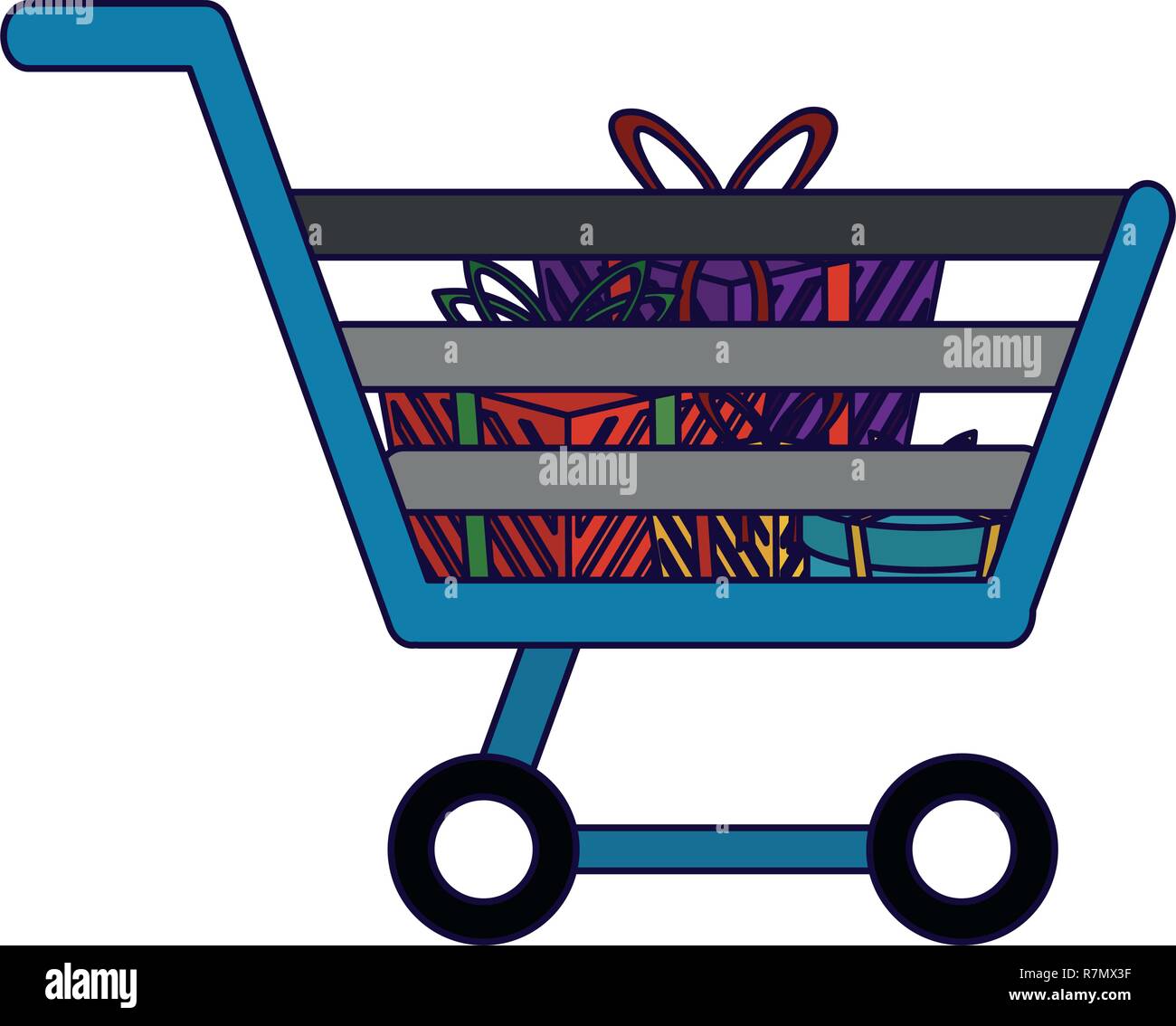 Shopping cart symbol Stock Vector Image & Art - Alamy
