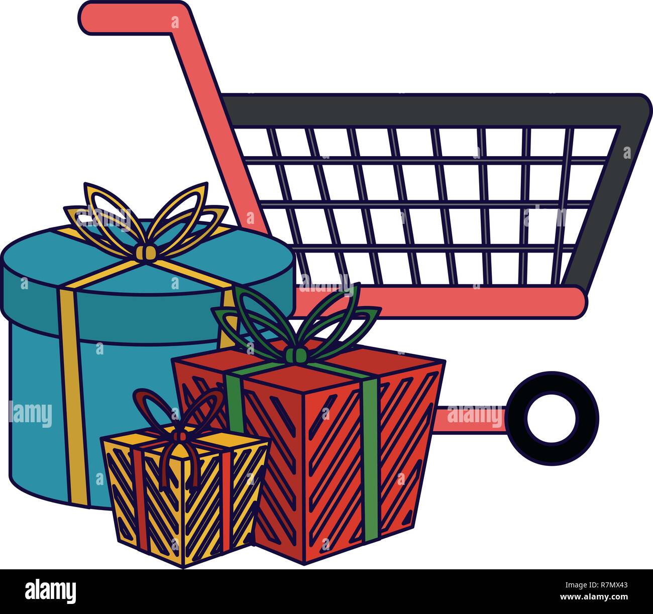 Shopping cart symbol Stock Vector Image & Art - Alamy