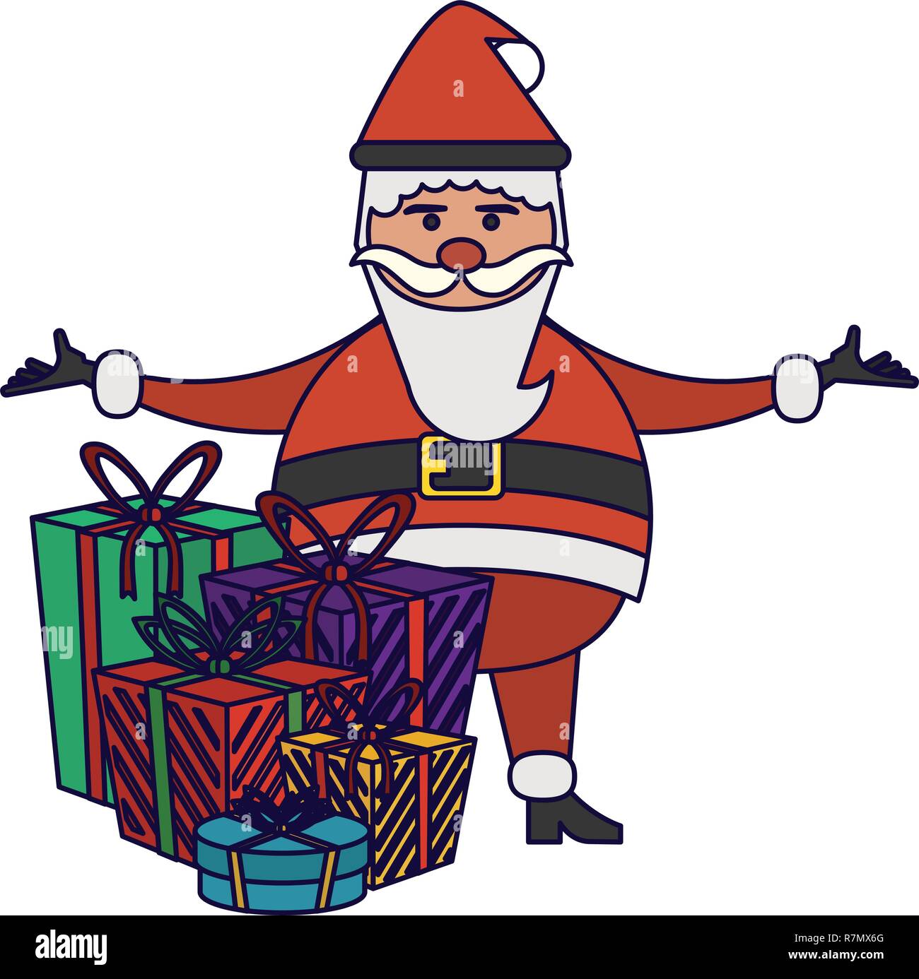 Christmas season cartoons Stock Vector Image & Art - Alamy