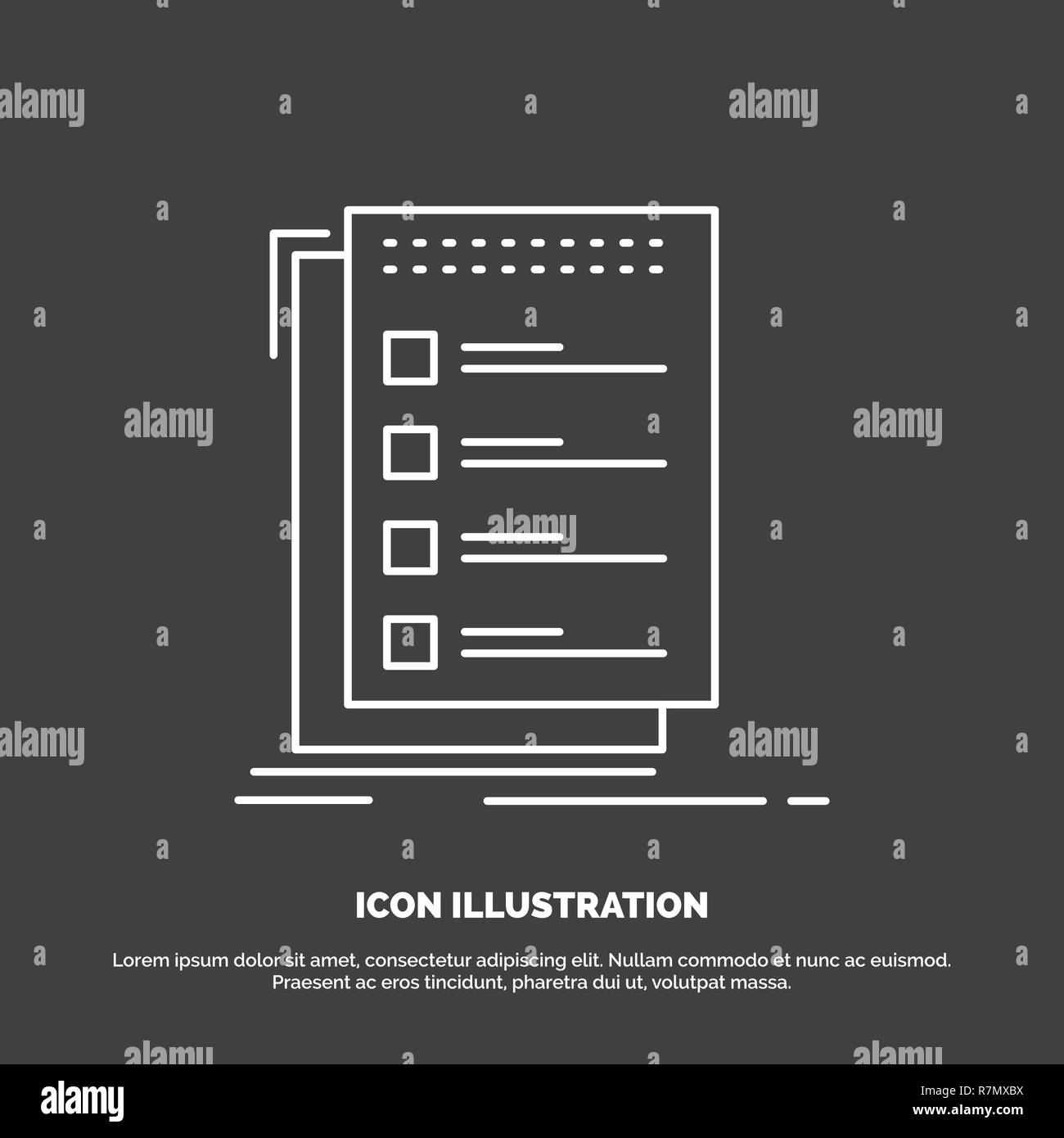 Task symbol Stock Vector Images - Alamy