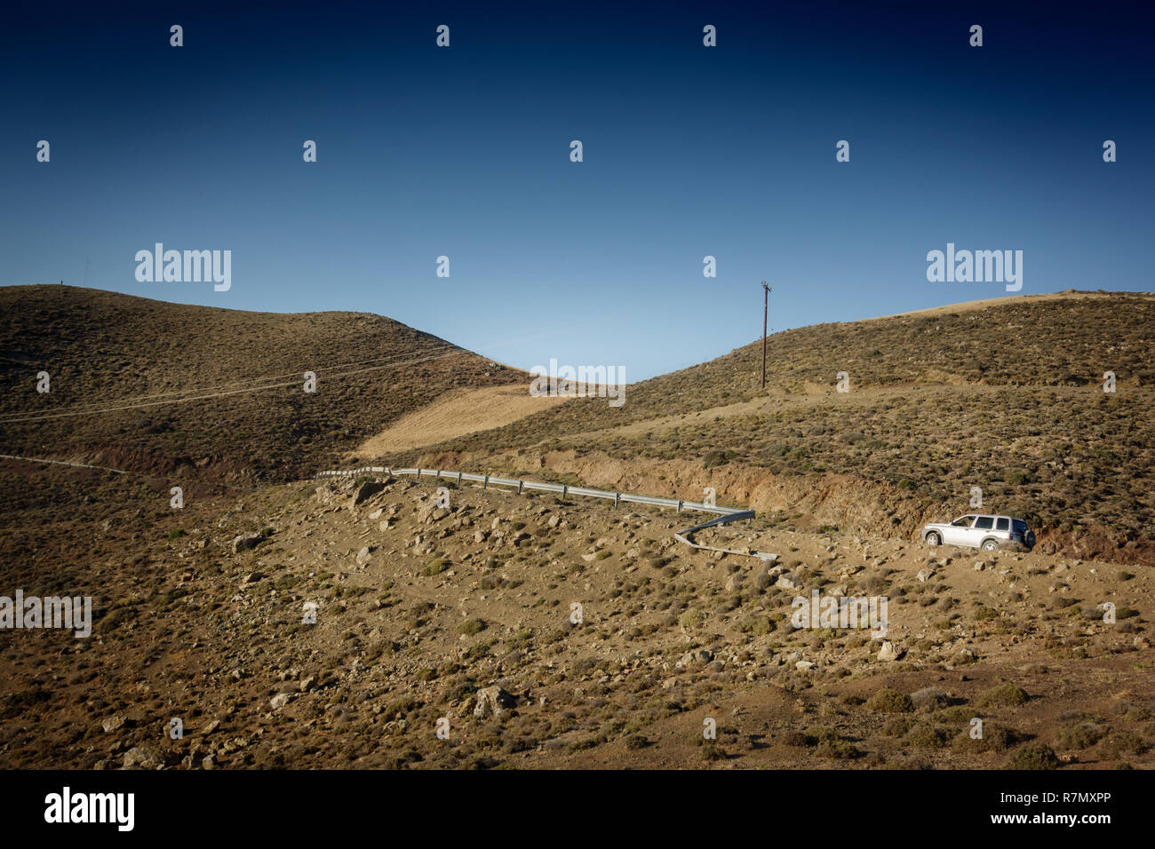 Car on road Stock Photo - Alamy