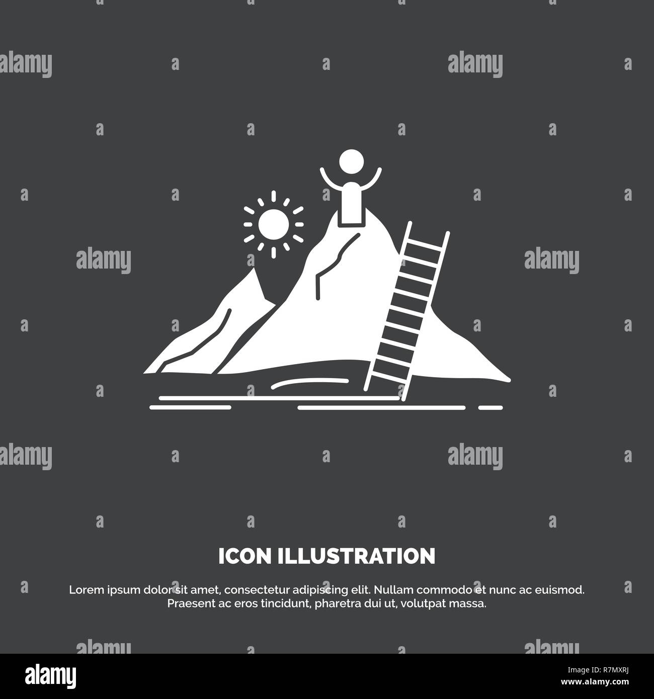 Personal development symbol Stock Vector Images - Alamy