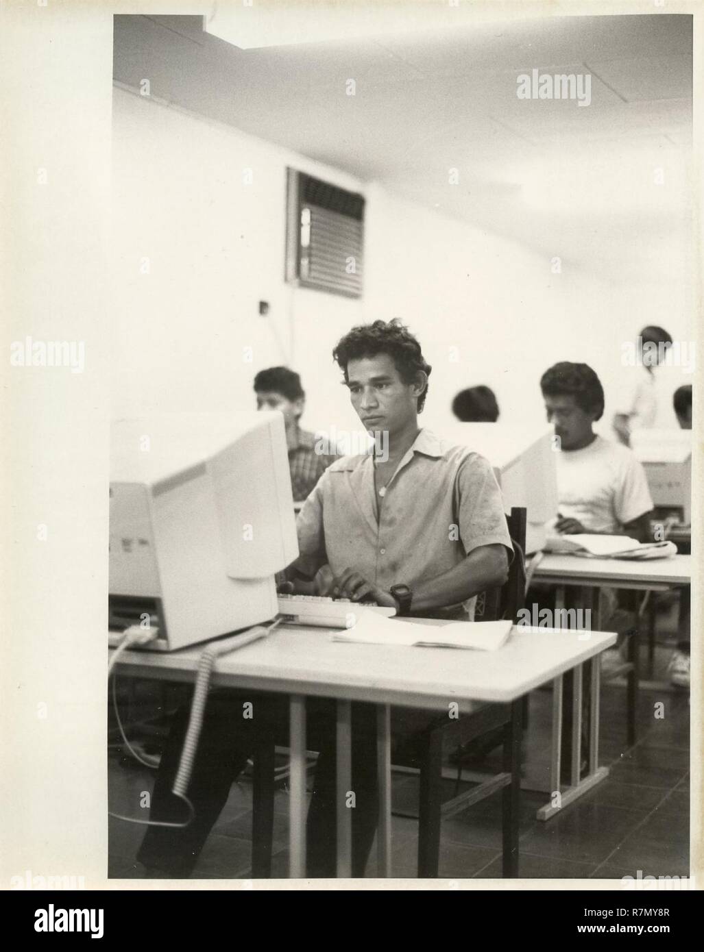 ROSKENS- FRONTLINE MECHANICALS USAID WORLDNET - Working in computer lab ...