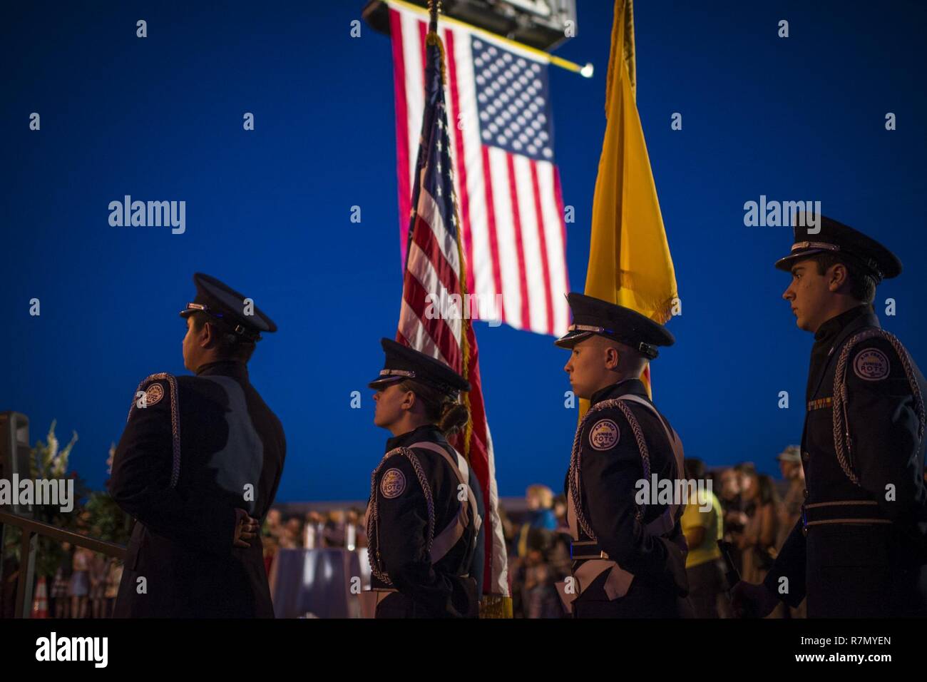 Community members from the towns surrounding the 27th Special ...