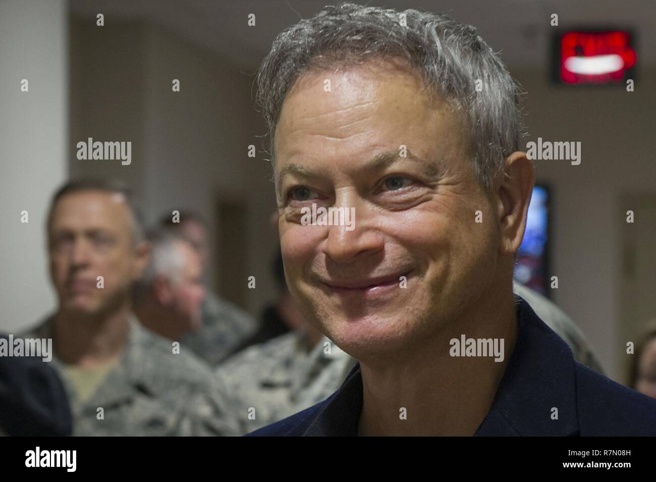 Actor Gary Sinise visits the United States Air Force Band at Joint Base ...